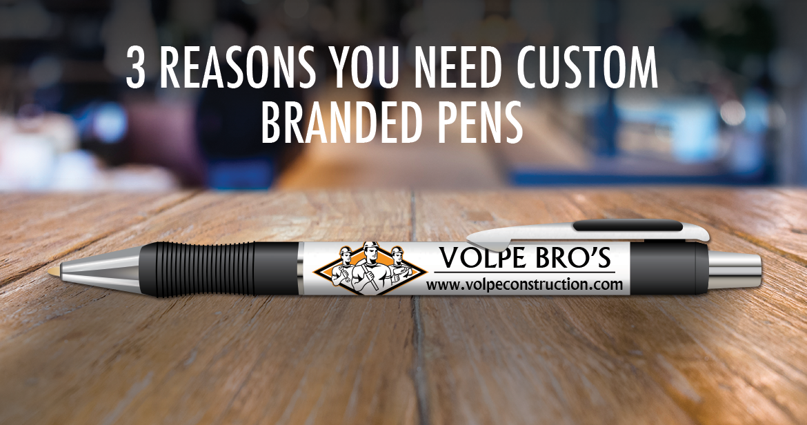 3 Reasons You Need Custom Branded Pens | FreeLogoServices